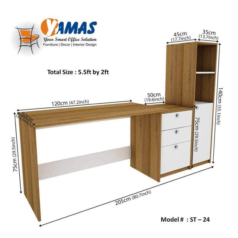 Study Table 24 – Yamas Furniture