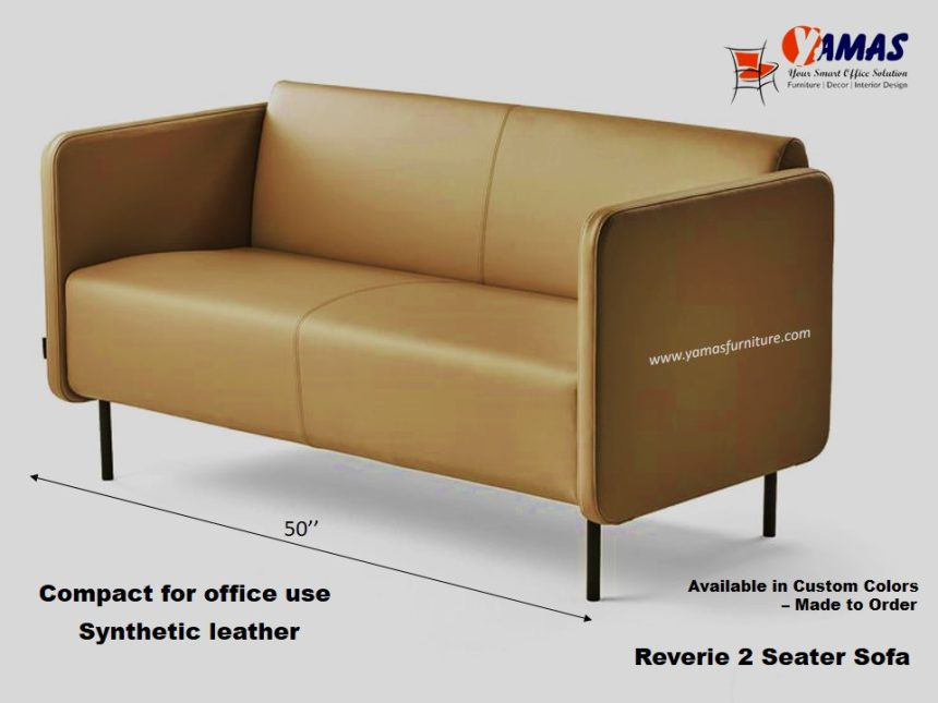 Reverie 2 Seater Office Sofa – Yamas Furniture